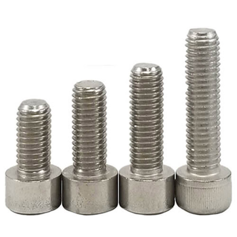 PERNO ALLEN INOXIDABLE CABEZA CILINDRICA MILIMETROS